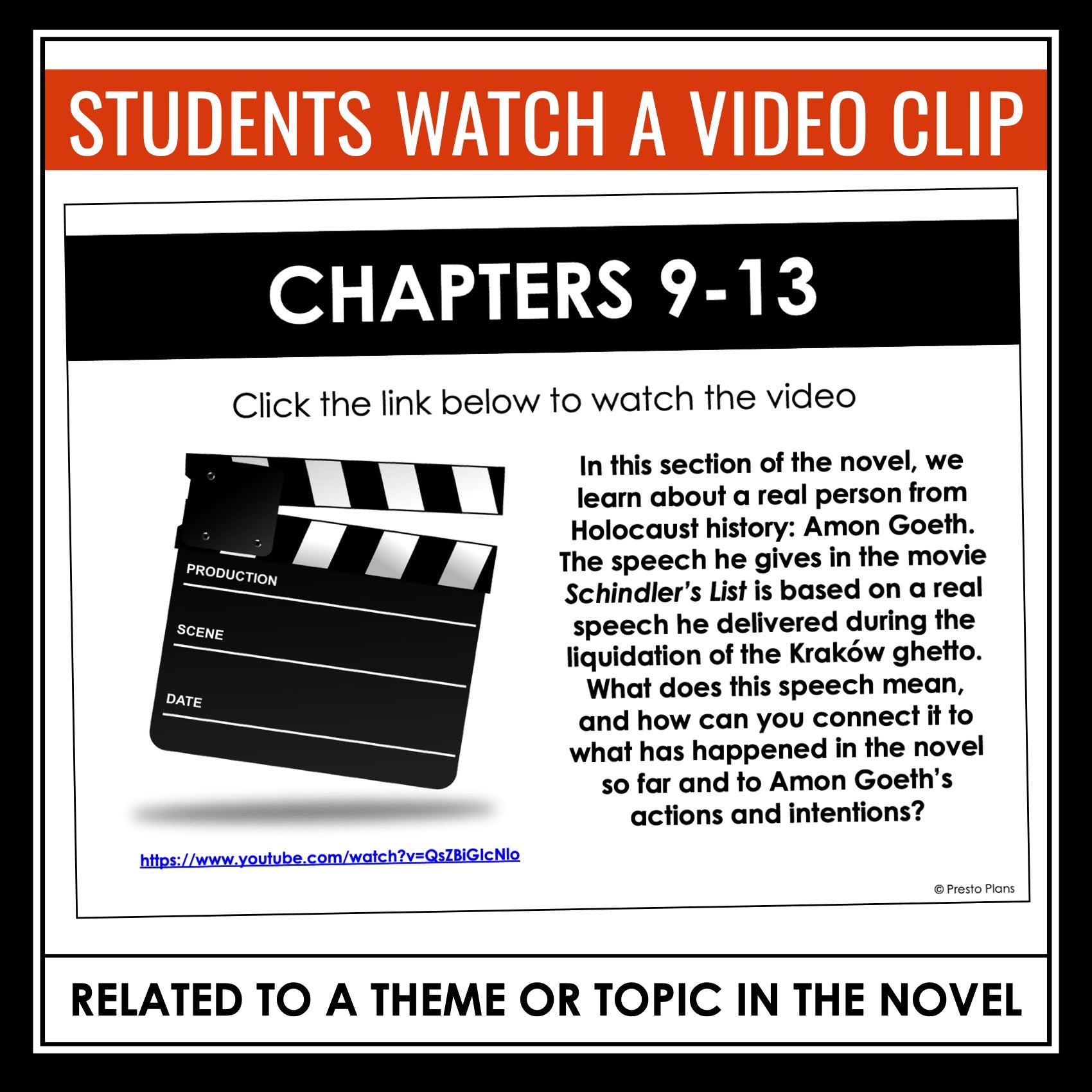Prisoner B-3087 by Alan Gratz Writing Prompts - Video Clips & Journal ...