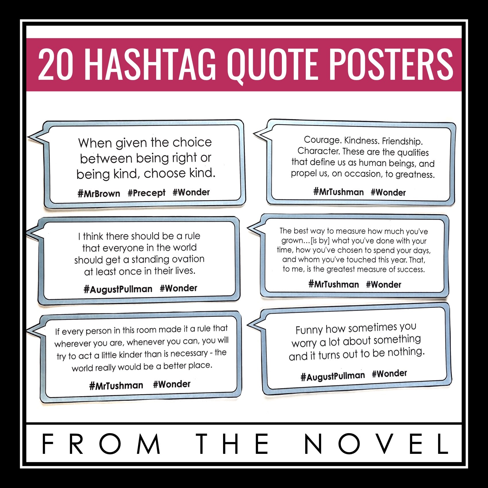 Quotes From Wonder By Rj Palacio