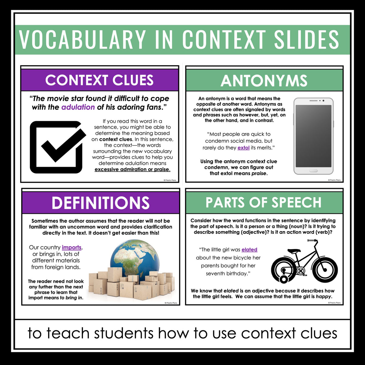 Hamlet Vocabulary Booklet, Presentation, and Answer Key - Shakespeare ...