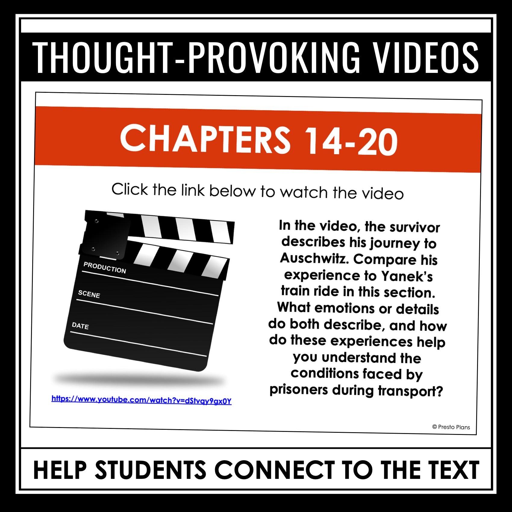 Prisoner B-3087 by Alan Gratz Writing Prompts - Video Clips & Journal ...