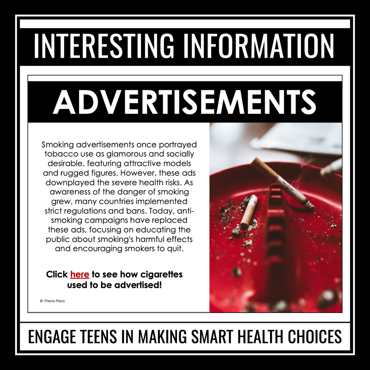 Smoking Health Presentation - Dangers of Smoking Cigarettes Slideshow ...