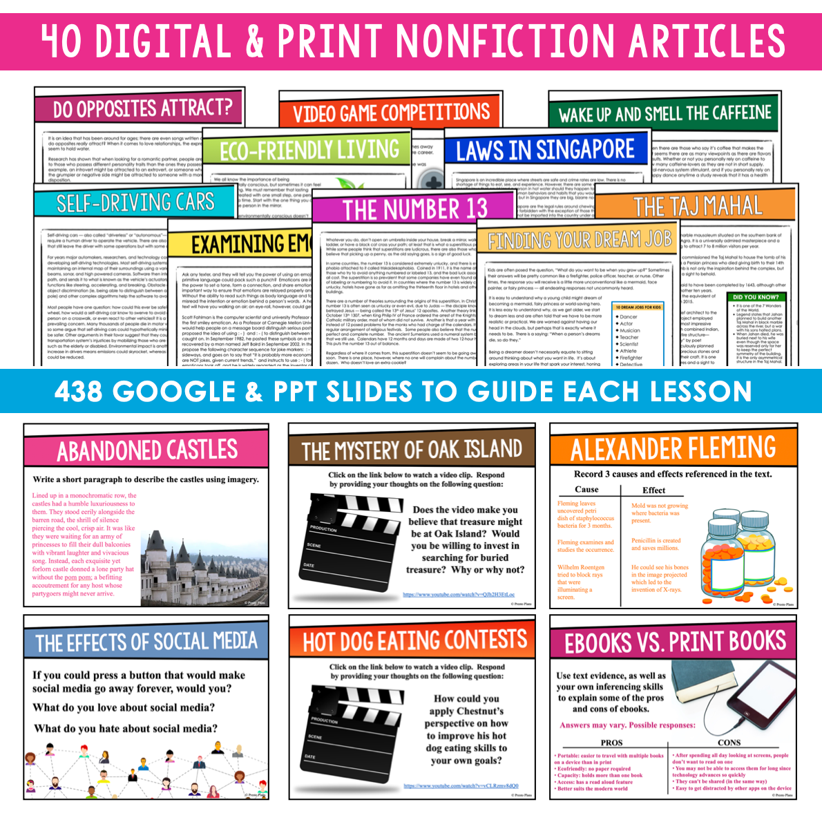 NONFICTION FULL YEAR ARTICLE OF THE WEEK PROGRAM: DIGITAL AND PRINT ...