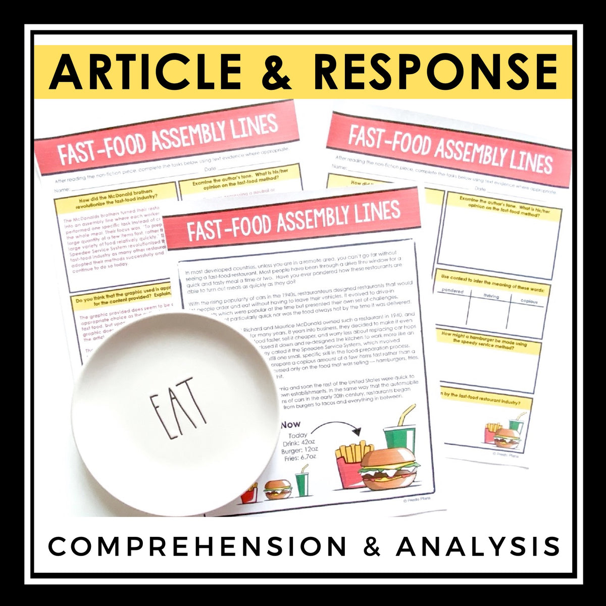 Fast Food Assembly Line