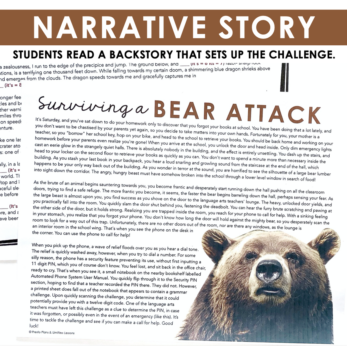 It's vs. Its Homophones Escape Room Digital Grammar Game, Slides, & Qu ...