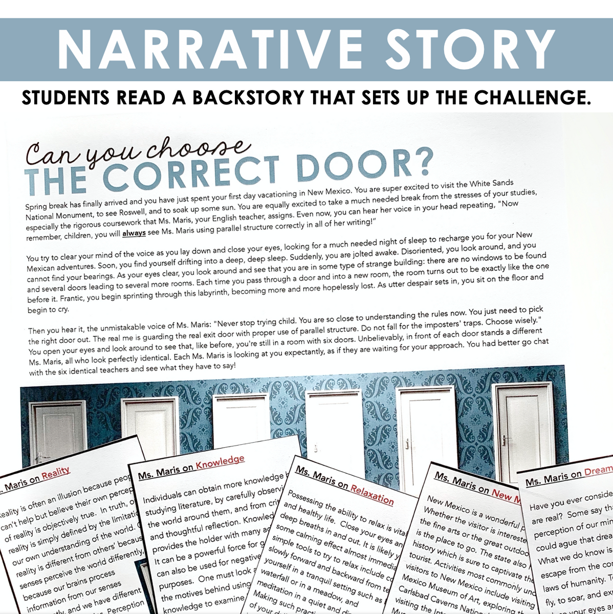 Parallel Structure Grammar Activity Escape Room Challenge, Presentatio ...