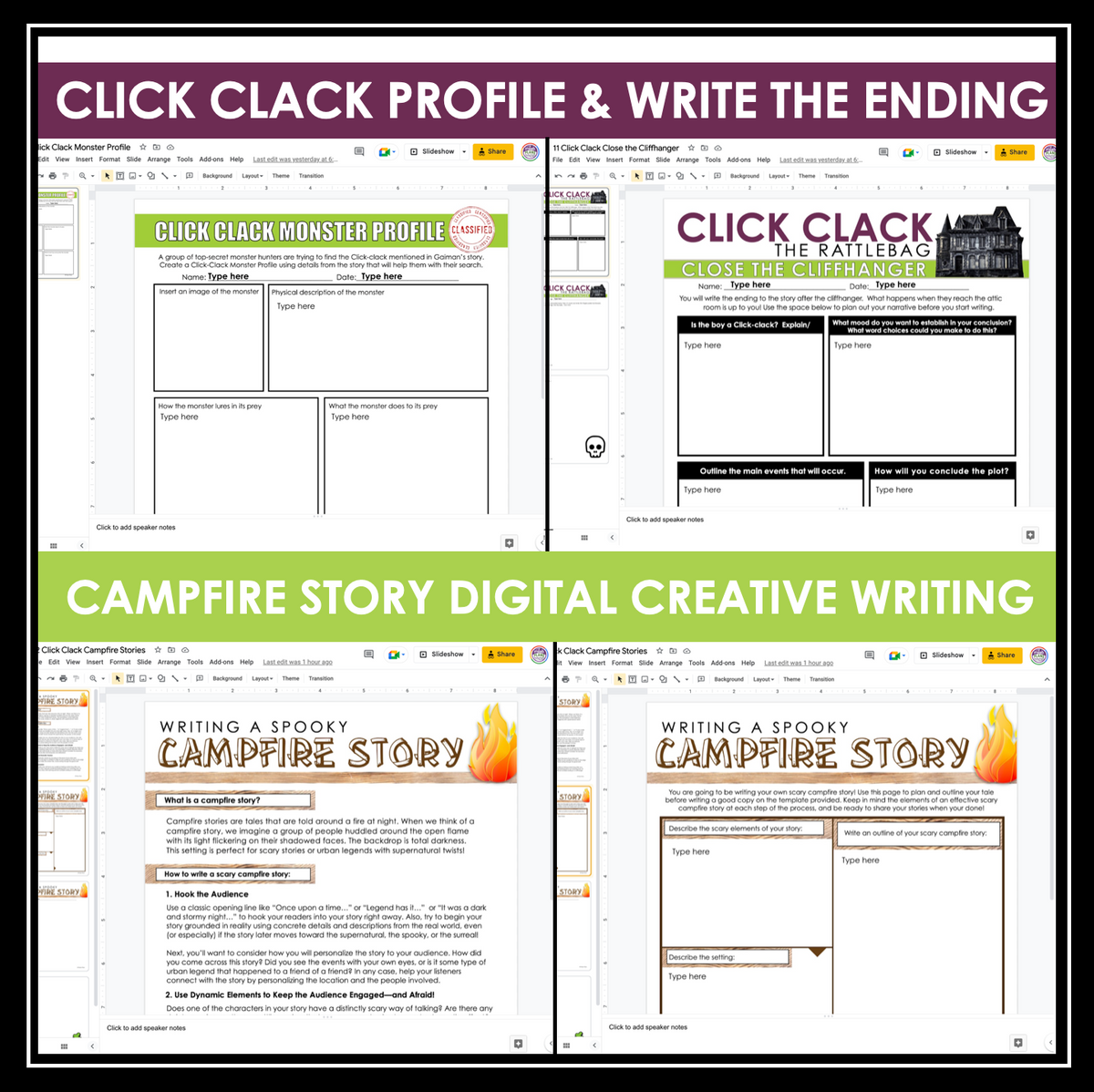 CLICK CLACK THE RATTLE BAG BY NEIL GAIMAN DIGITAL SHORT STORY RESOURCE ...